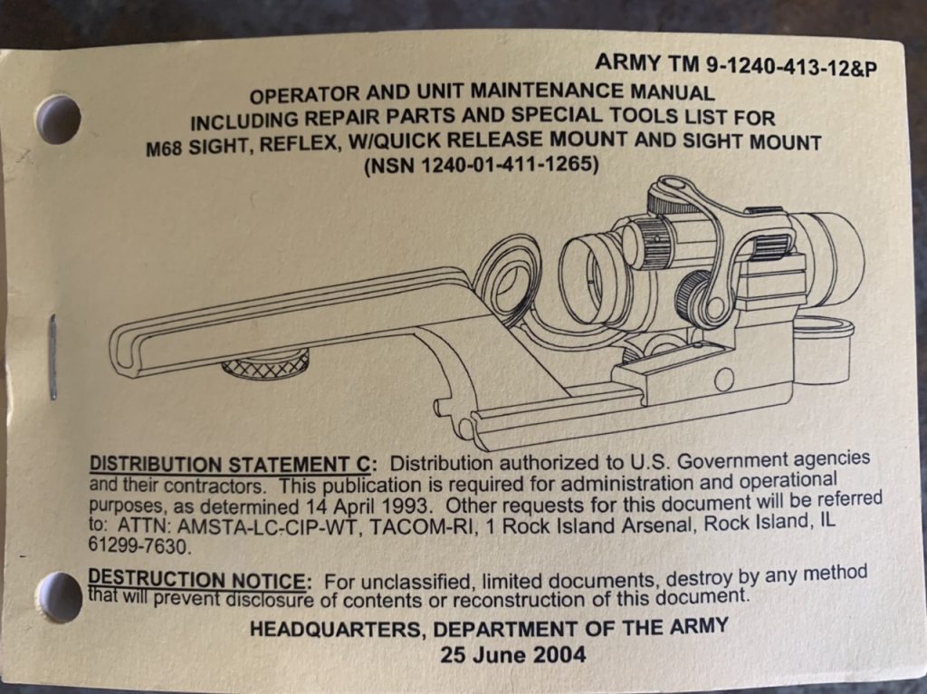 Colt M16A1 Magwell Keychain – Onyx Arms