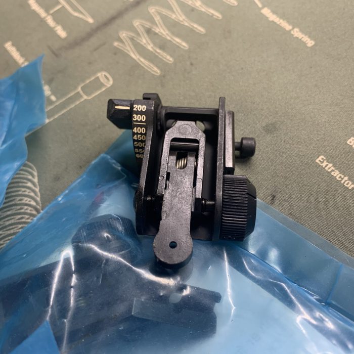 Matech Adjustable Rear Iron Sight. – NOS – Onyx Arms LLC