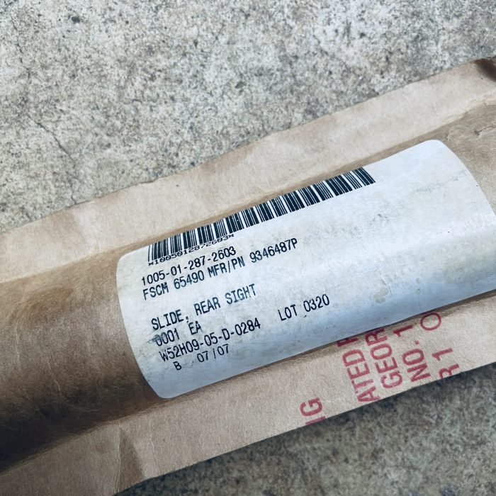 Beretta M9 Slide, USGI Military Surplus, New Old Stock In Package ...